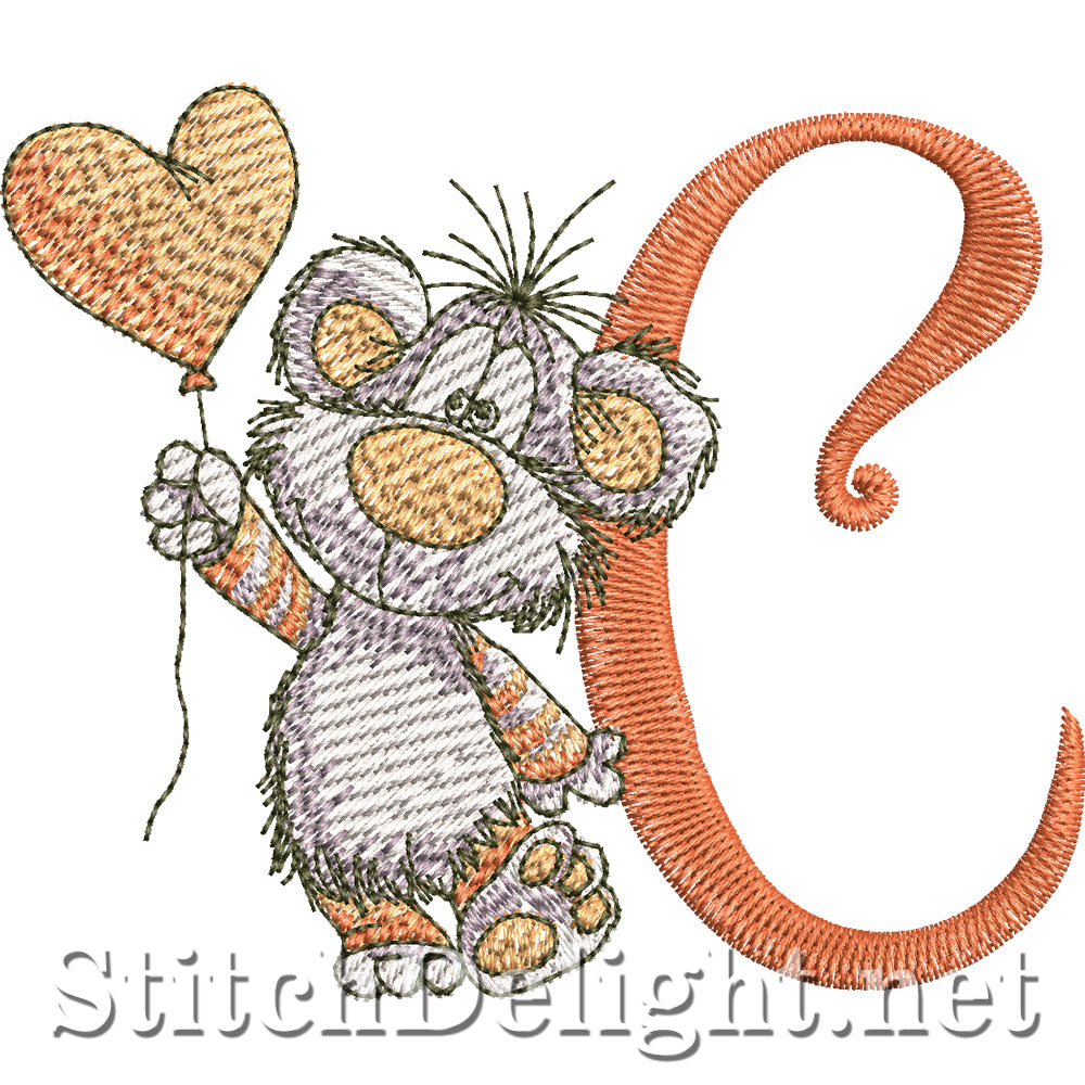 SDS4678 Scruffy Love Font C